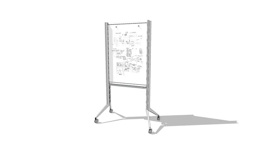 Planes Mobile Easel | 3D Warehouse