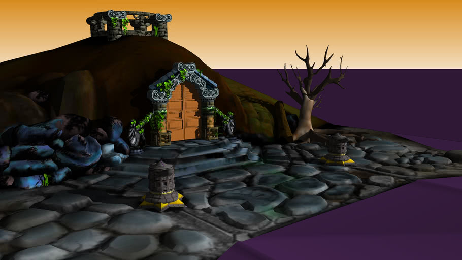 Temple gate | 3D Warehouse