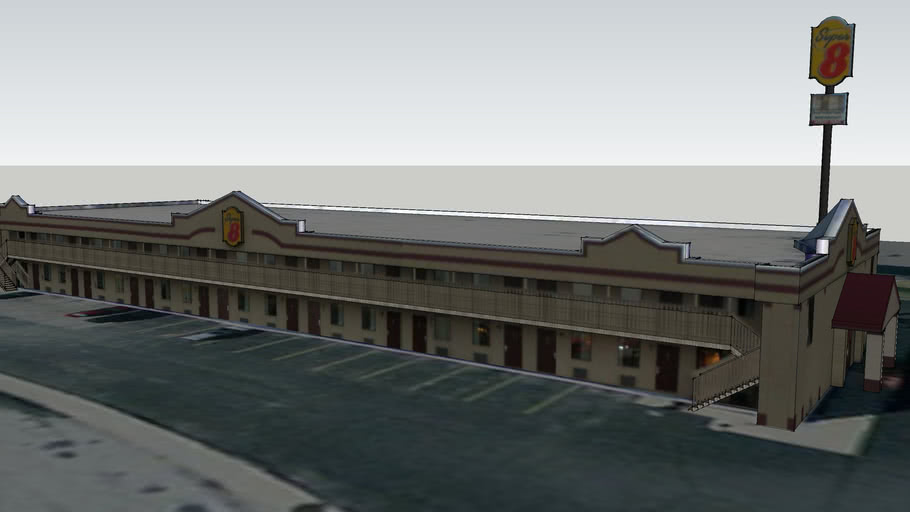 Super 8 Motel | 3D Warehouse
