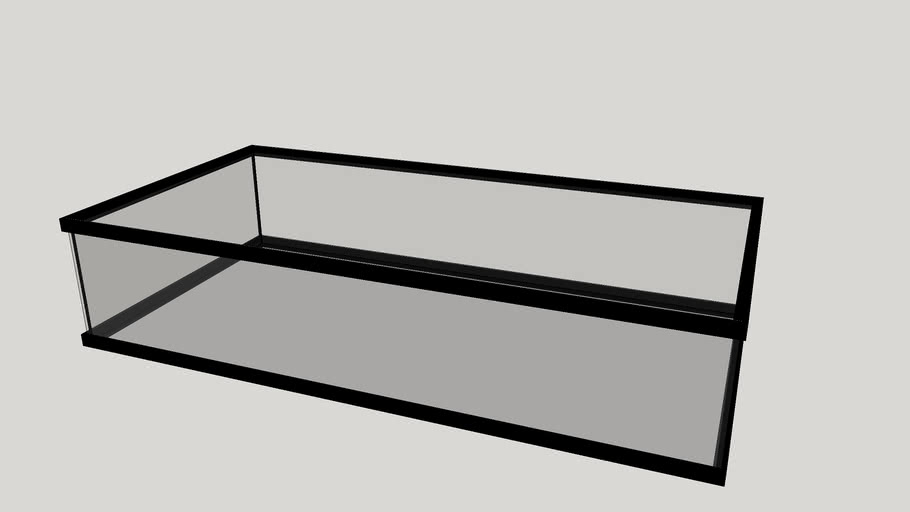 50 Gallon Lowboy frag tank | 3D Warehouse