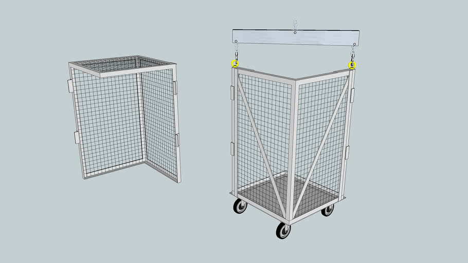 Lifting Cage | 3D Warehouse