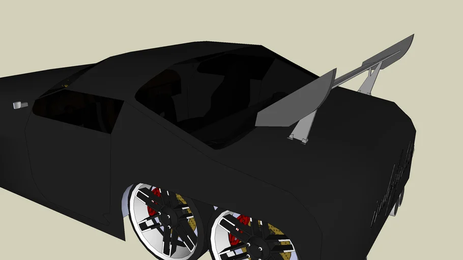 my first sketsup car | 3D Warehouse