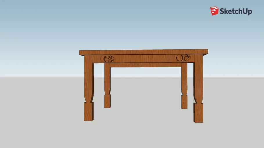 Table clasicizm | 3D Warehouse