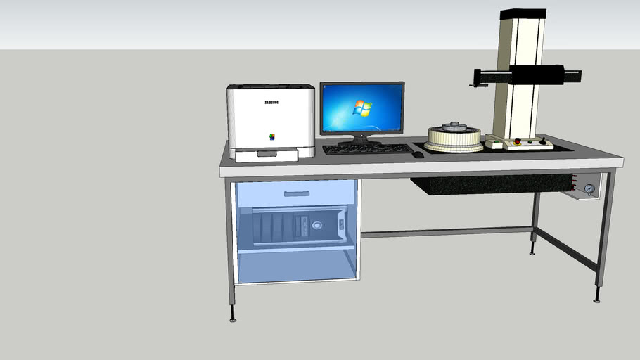 Hommel KMC III Tester Form | 3D Warehouse