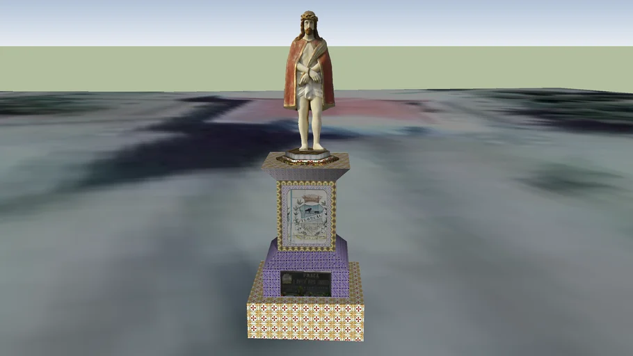 ESTATUA DE SENHOR BOM JESUS DE FLOREAL SP | 3D Warehouse