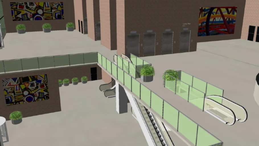 7 World Trade Center, Lobby, Trading Floor and NYOEM, Walkthrough | 3D Warehouse