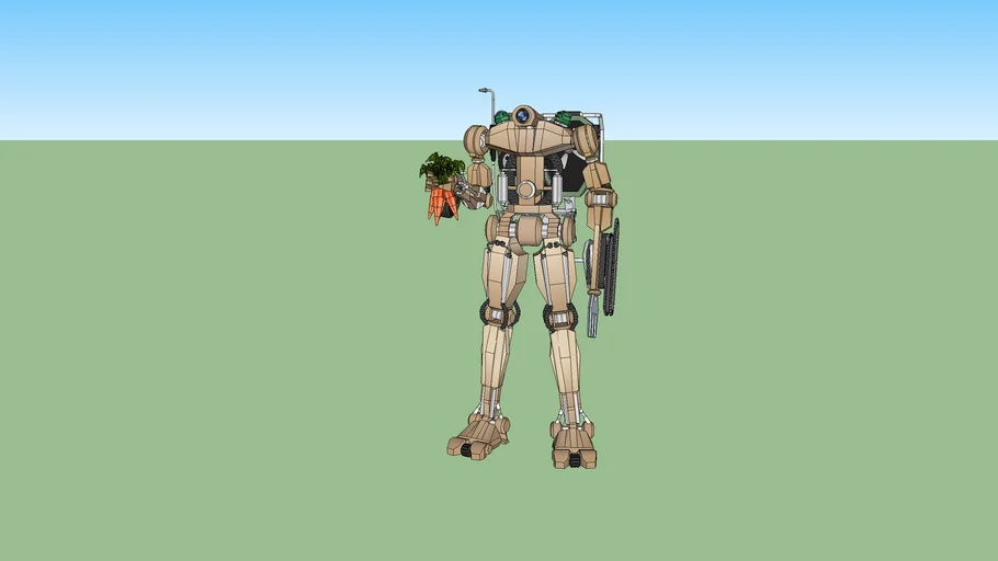 GRO-BOT - PARK RANGER/GARDENING ROBOT | 3D Warehouse