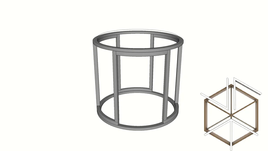 Round Side Table | 3D Warehouse