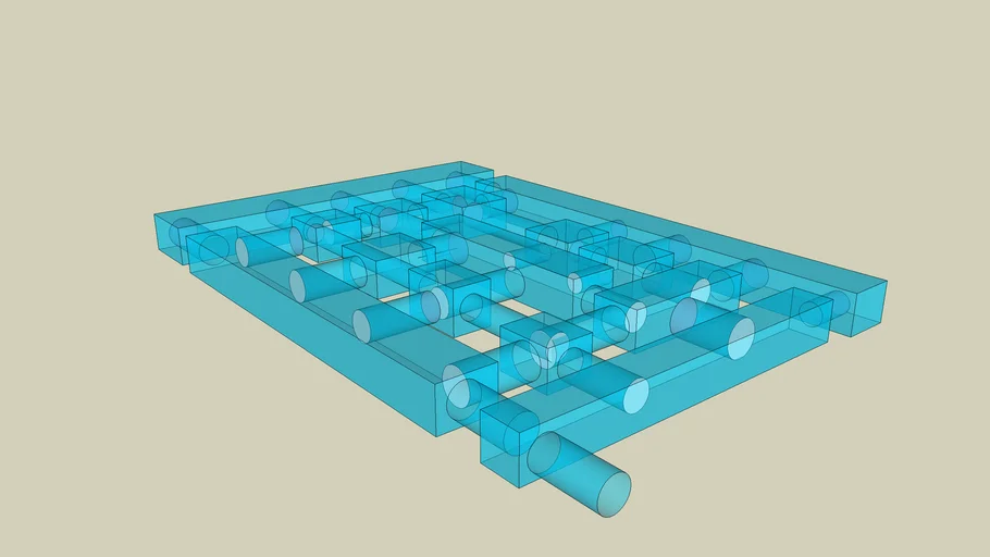 Plastic Tunneled Rabbit Run | 3D Warehouse
