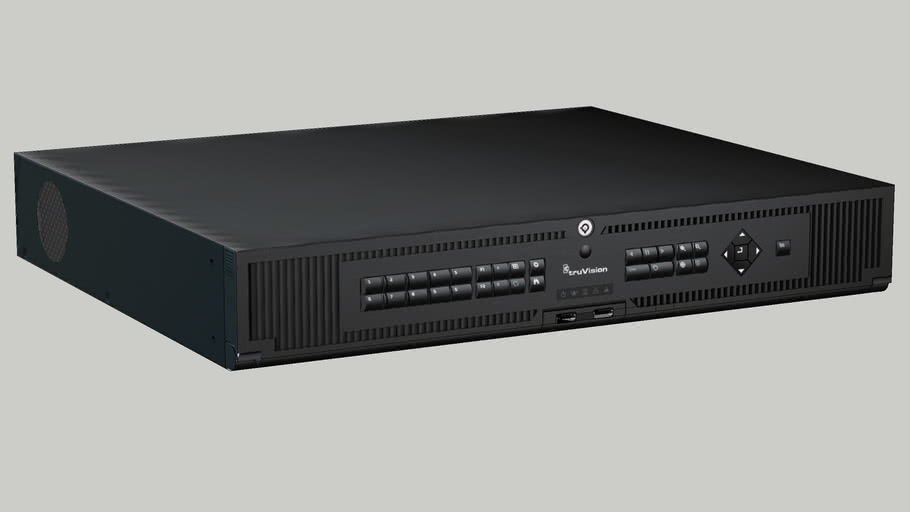 Interlogix TruVision DVR 45HD digital video recorder | 3D Warehouse