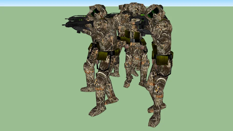 820th sfl mountain combat stack | 3D Warehouse