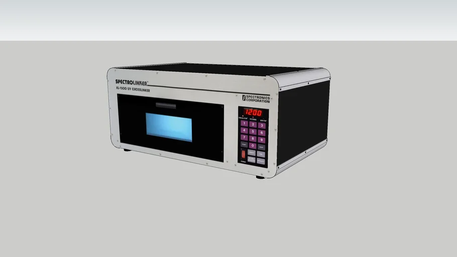 Spectrolinker XL-1500 - UV Crosslinker by Spectroline | 3D Warehouse