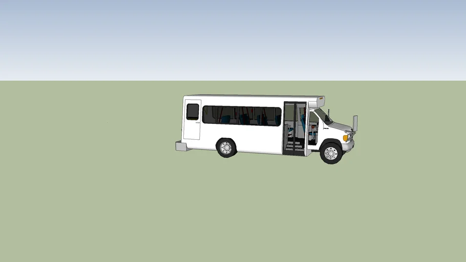 ford f350 econoline model 1999 bus | 3D Warehouse