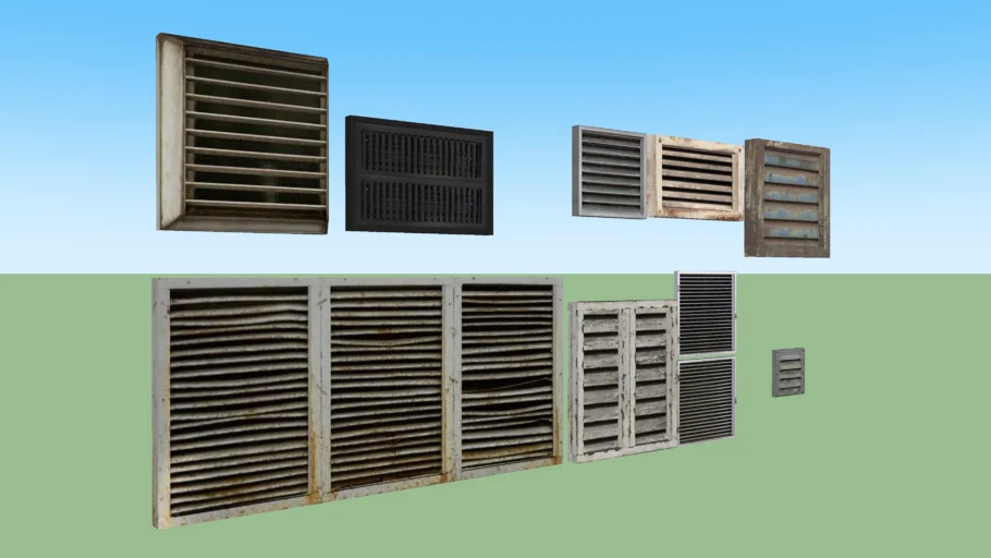 Vent set 2 | 3D Warehouse