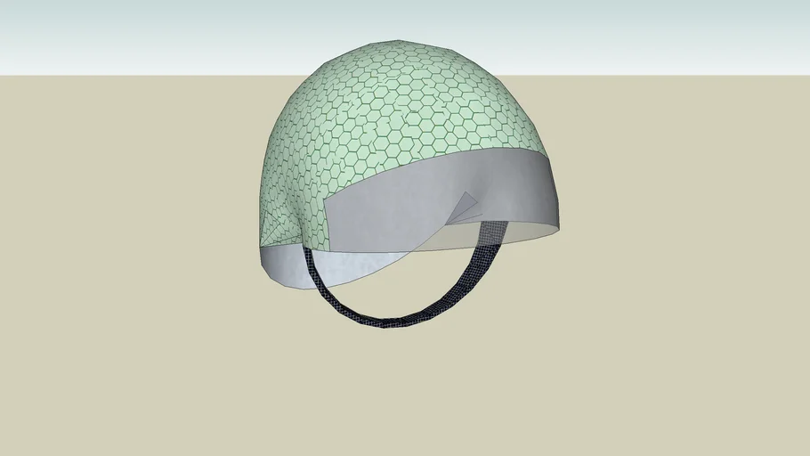 Futuristic helmet | 3D Warehouse