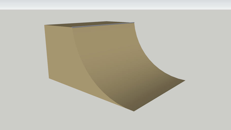 Quarter Pipe | 3D Warehouse