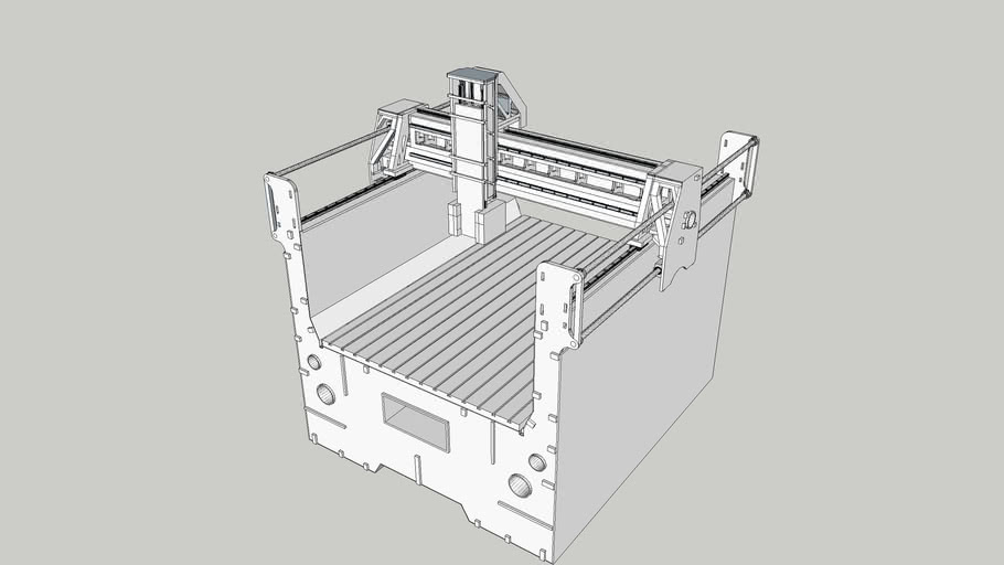 CNC Machine Prototipe | 3D Warehouse