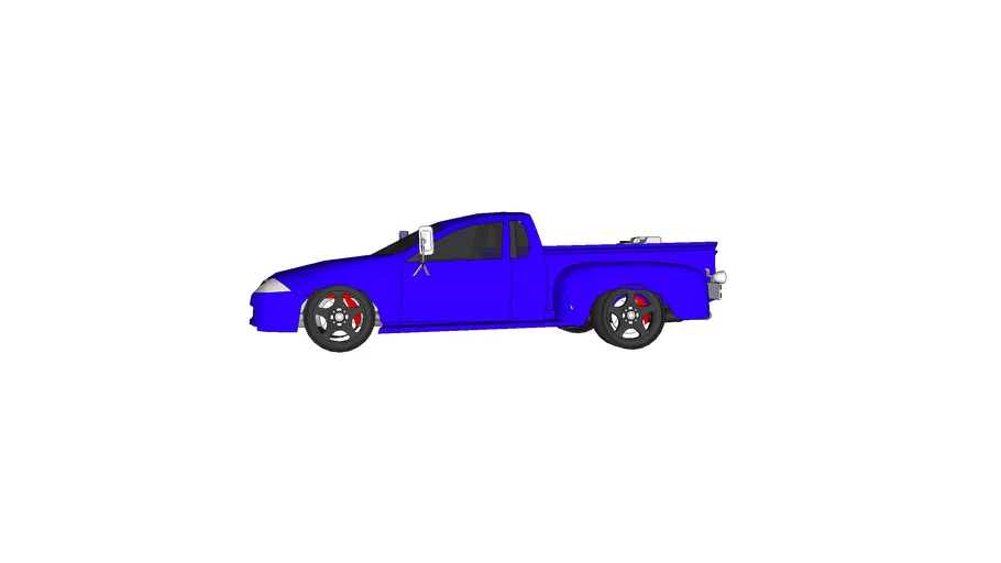 tuned ford falcon ute. | 3D Warehouse