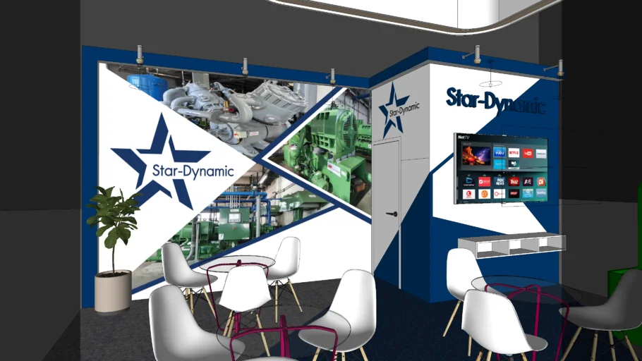 Booth STAR-DYNAMIC | 3D Warehouse