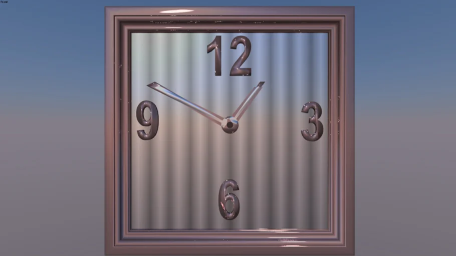Modern Wall clock | 3D Warehouse