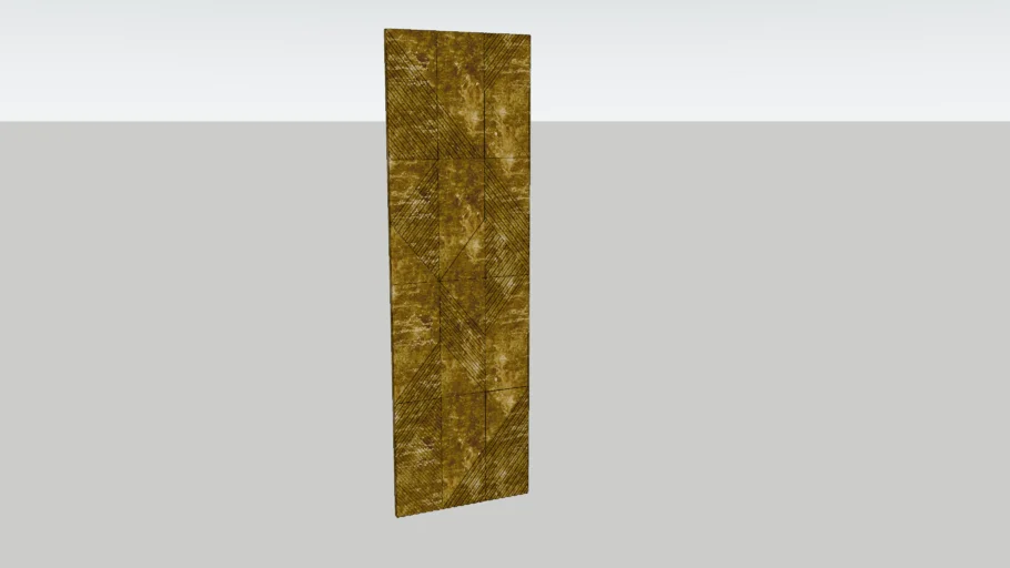 brass panel | 3D Warehouse