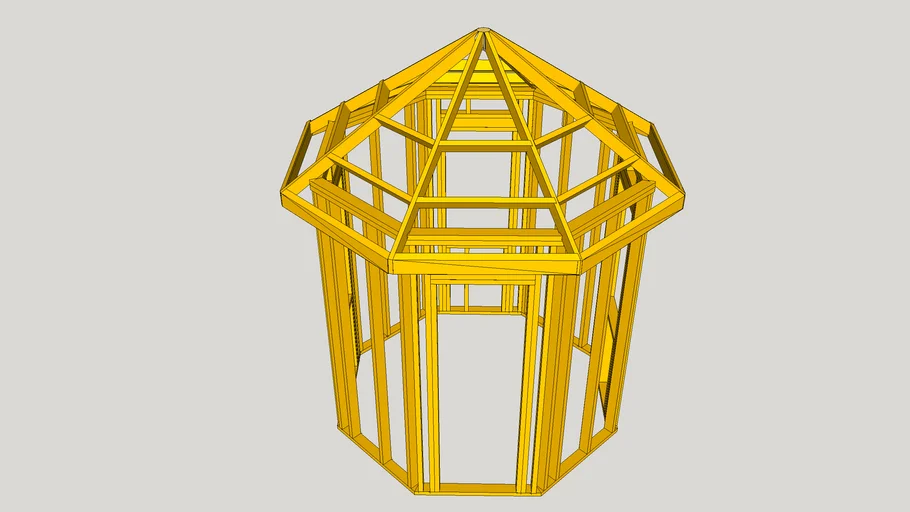 octagon gazebo.skp | 3D Warehouse
