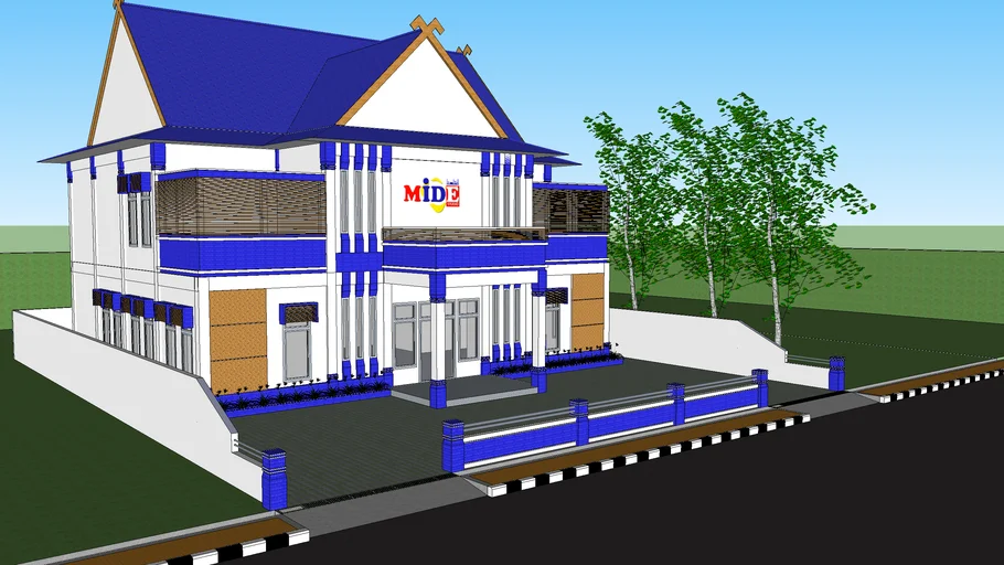 Rumah Biru | 3D Warehouse