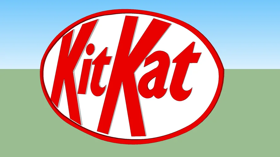 Kit Kat logo | 3D Warehouse