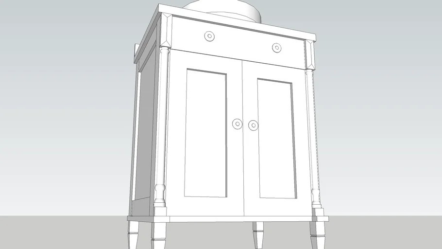 vanity counter_MS | 3D Warehouse