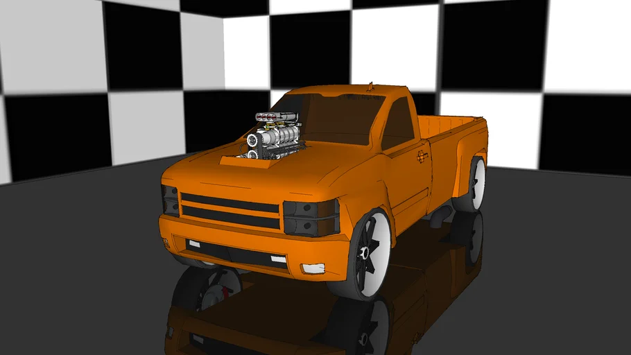 Chevrolet Silverado V8 | 3D Warehouse