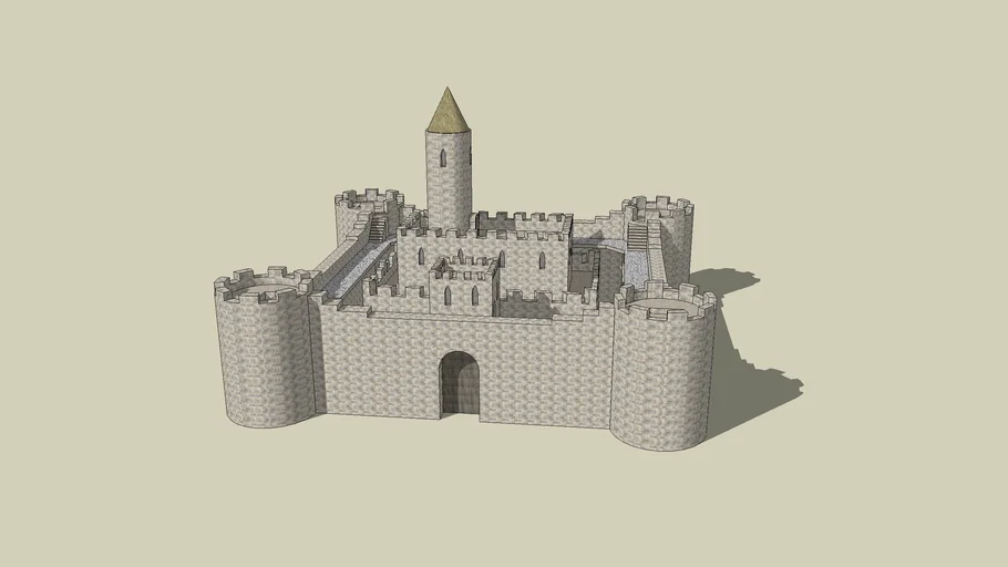 Small Castle | 3D Warehouse
