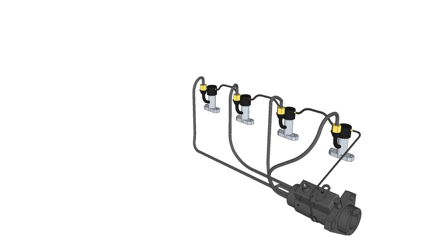 DIESEL FUEL INJECTOR SYSTEM | 3D Warehouse
