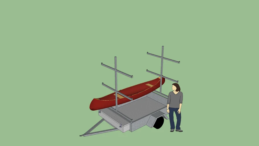 Canoe Trailer | 3D Warehouse