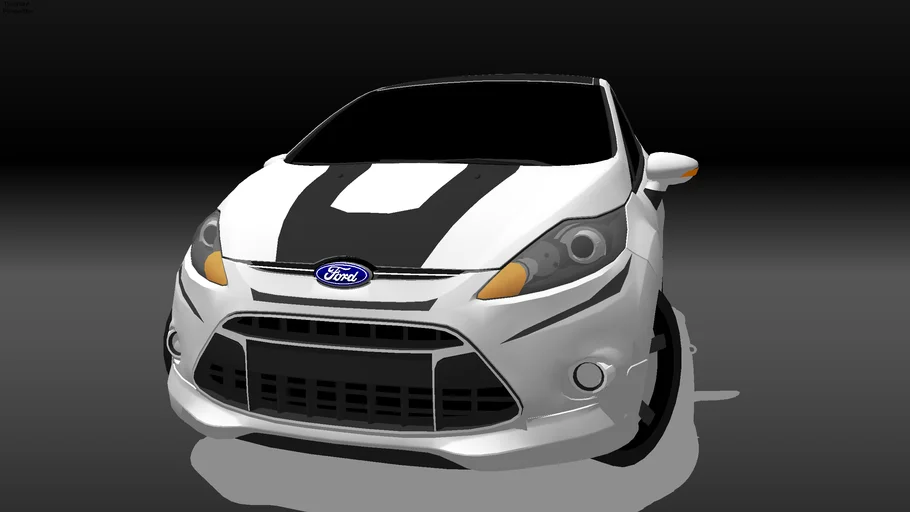 JMP Custom Tuned Ford Fiesta | 3D Warehouse