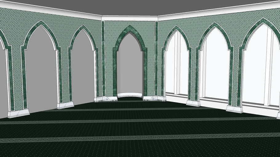 Masjid Interior | 3D Warehouse