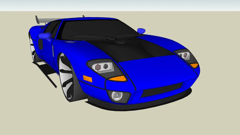 Modified Ford GT40 | 3D Warehouse