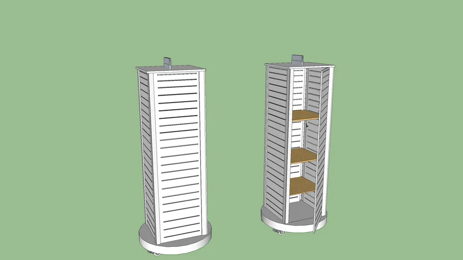 Accessories display tower | 3D Warehouse