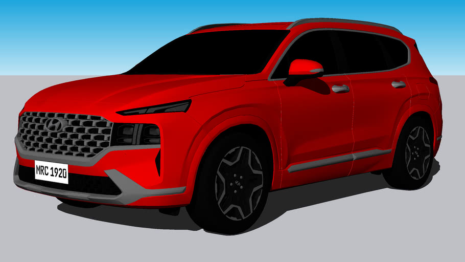 HYUNDAI SANTA FE 2021 | 3D Warehouse