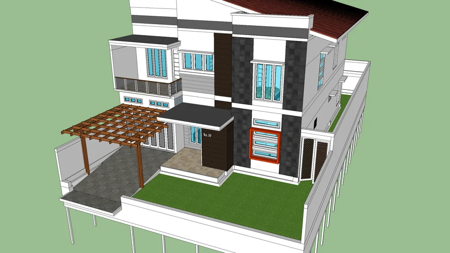 rumah tingkat | 3D Warehouse
