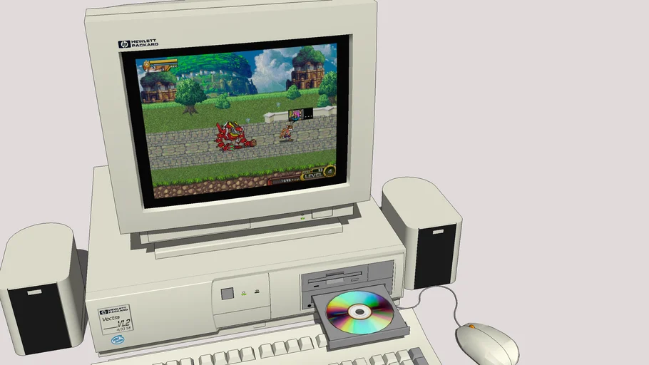 HP Vectra VL2 1994 | 3D Warehouse