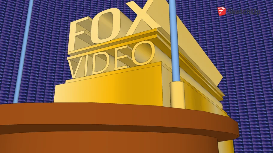 FOX VIDEO logo | 3D Warehouse