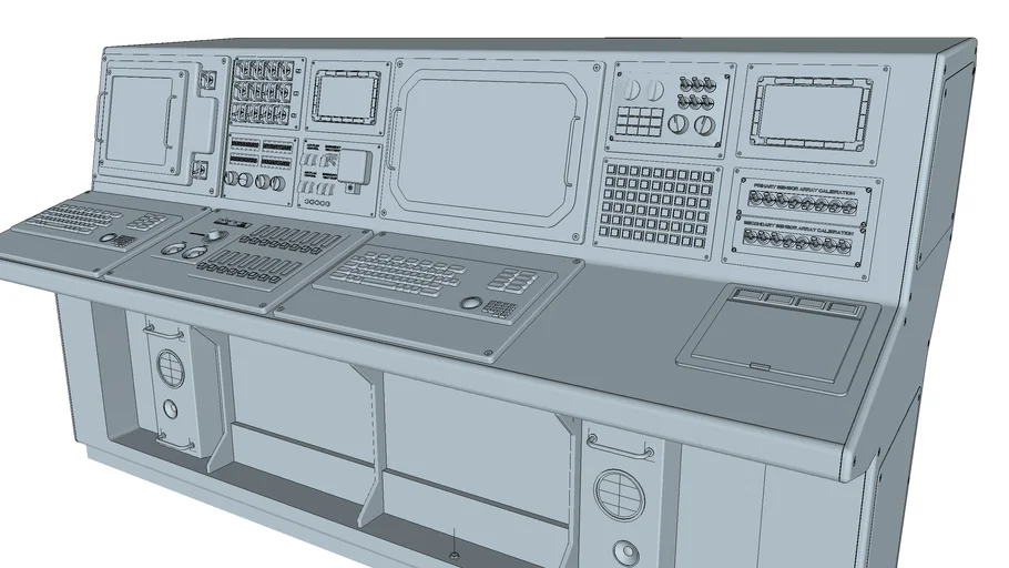 Sci Fi Control Panel