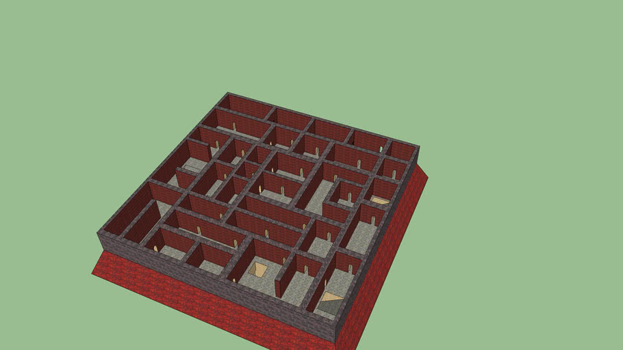 MAZE LEVEL 1: lava temple | 3D Warehouse