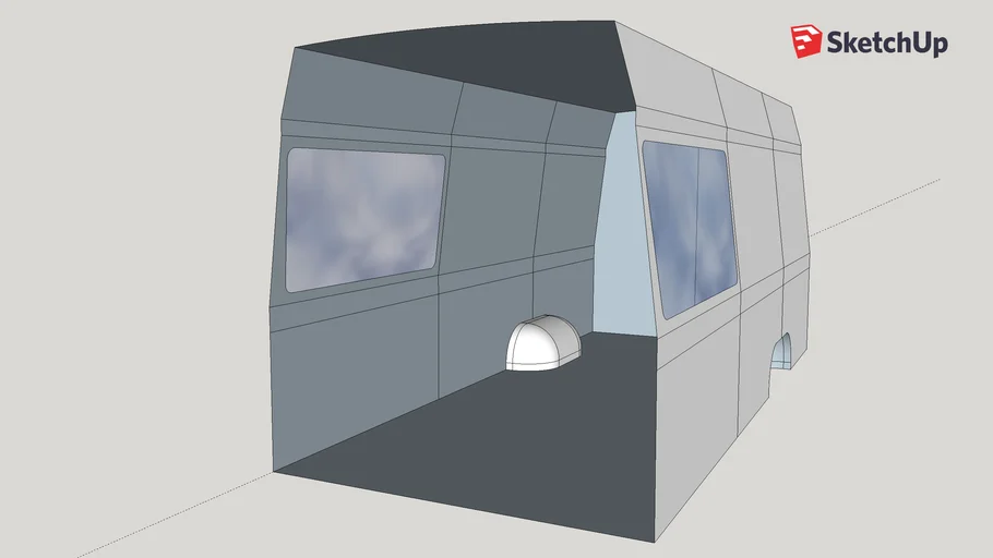 Copy of Mercedes Sprinter LWB Van Internal | 3D Warehouse