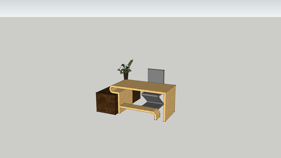 office table | 3D Warehouse