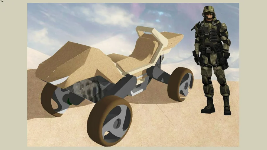 M274 Mongoose Ultra-Light All-Terrain Vehicle | 3D Warehouse