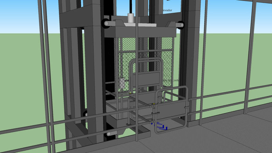 Industrial Elevator | 3D Warehouse