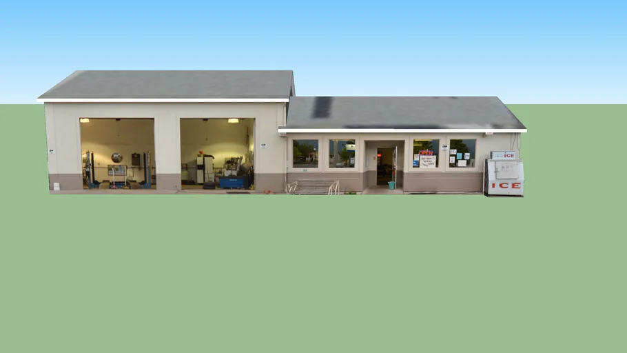 Hunsaker Oil Garage | 3D Warehouse