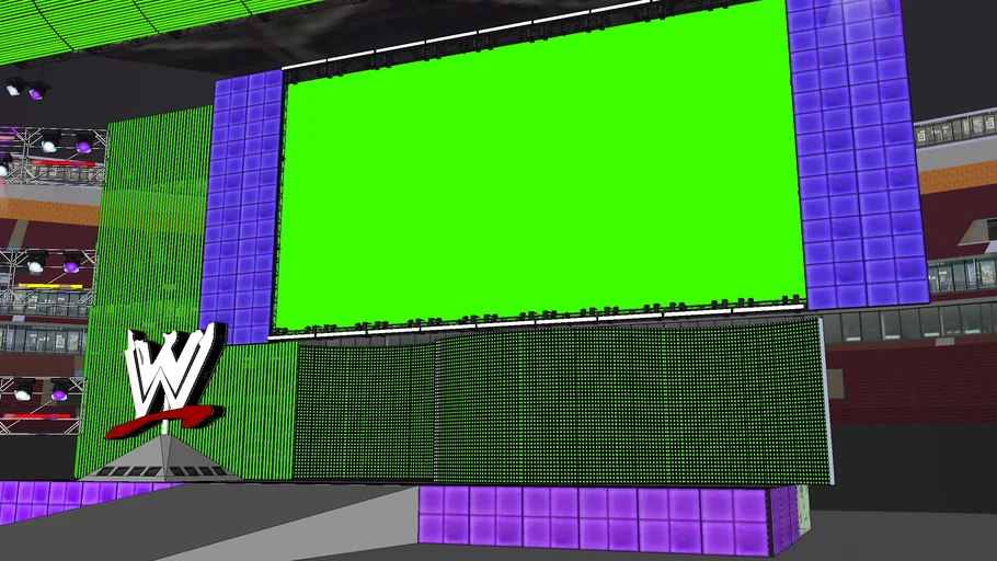 WWE Hd stage | 3D Warehouse