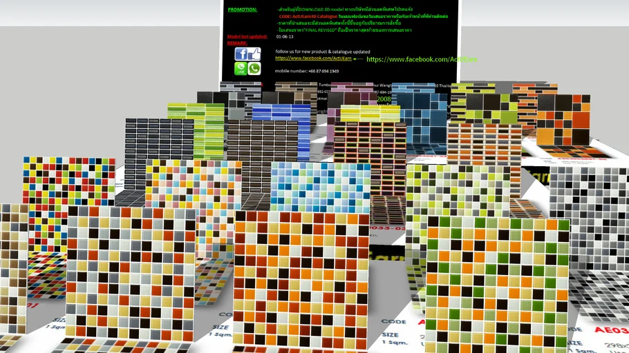 TILE KERAMIK 003 (MOTIF KERAMIK) | 3D Warehouse